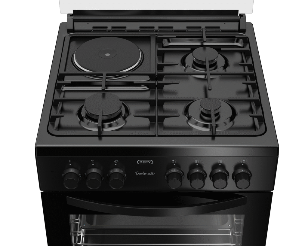 Defy 60cm 3Burner Gas 1Plate Electric Oven DGS679 - Beta Home Appliance