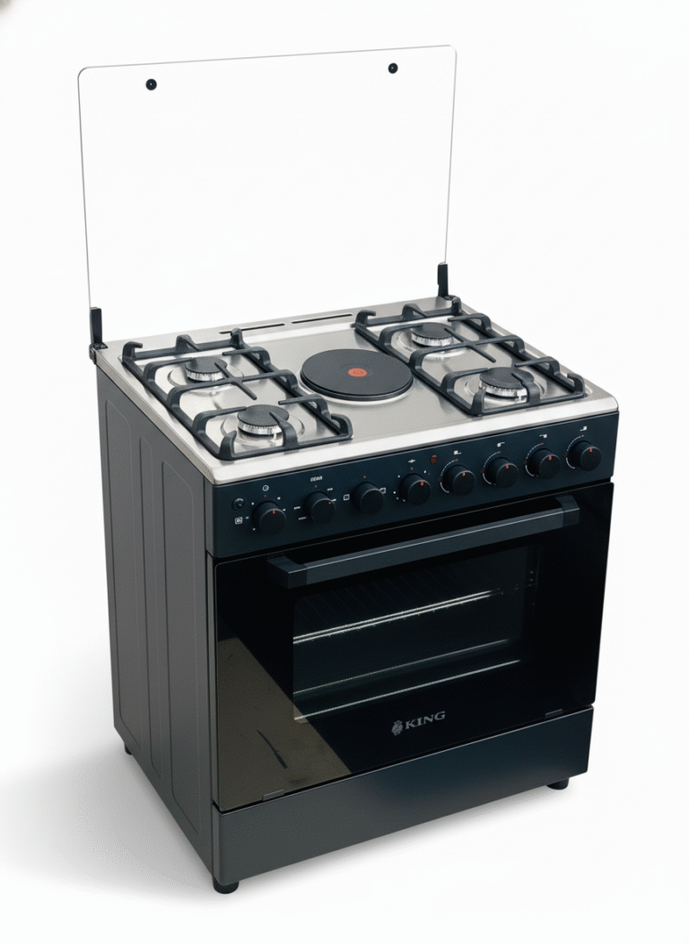 king 4 gas 1 electric combo stove - Beta Home Appliance